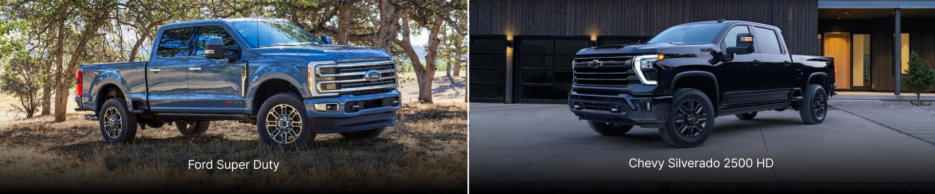 Ford Super Duty vs. Chevy Silverado 2500 HD: Pickup Showdown